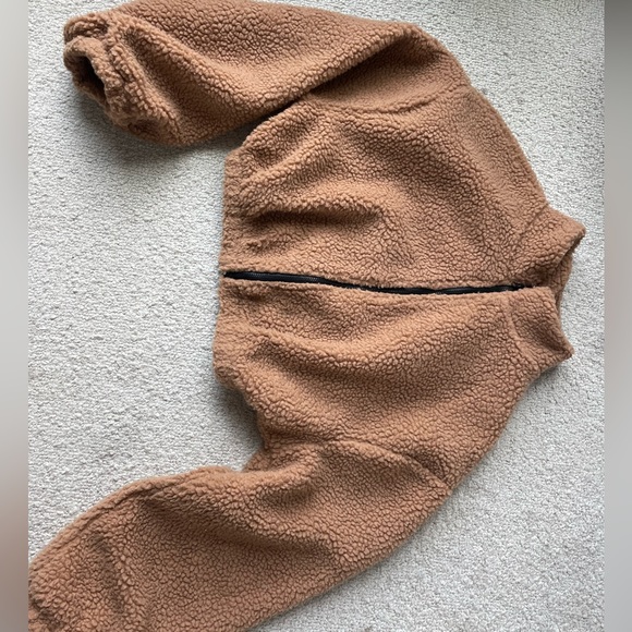 Jackets & Coats | Furry Puffer Jacket Cropped | Poshmark